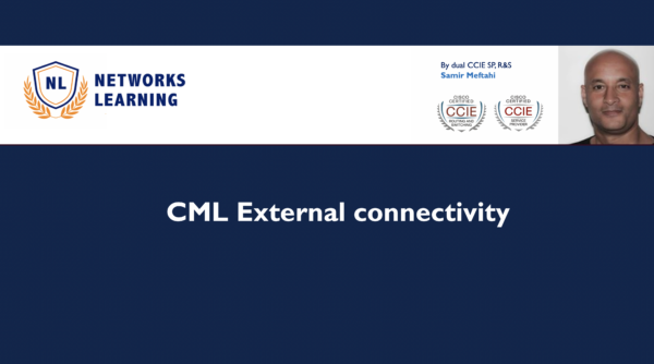 How to setup CML-Personal with external connection - Networks Learning
