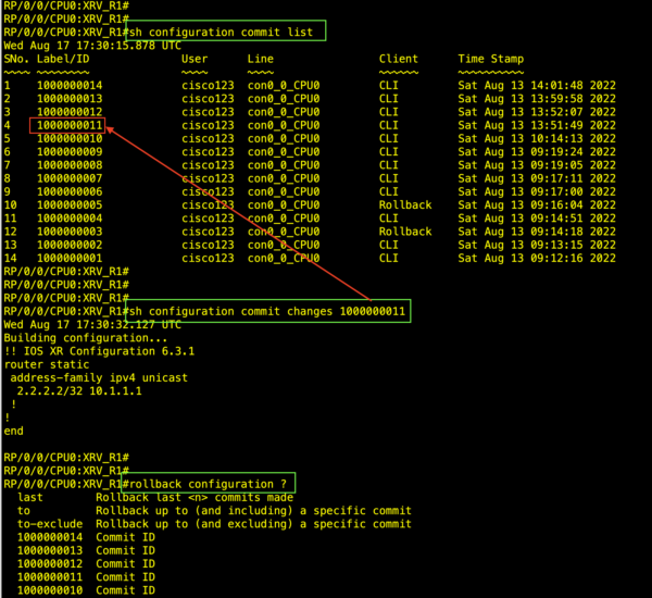 Cisco IOS-XR Basics - Networks Learning